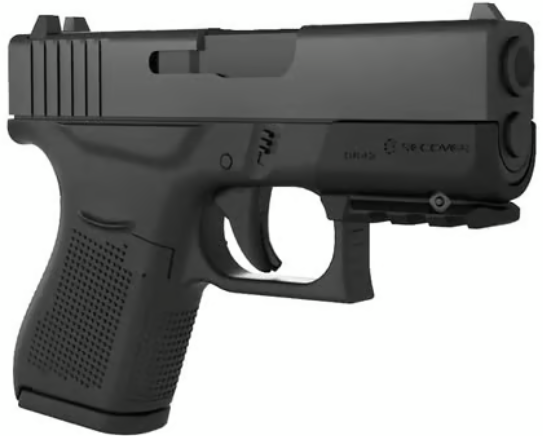 Rail Adapter Sub Compact for Glock 43X MOS, and 48 MOS | Recover ...