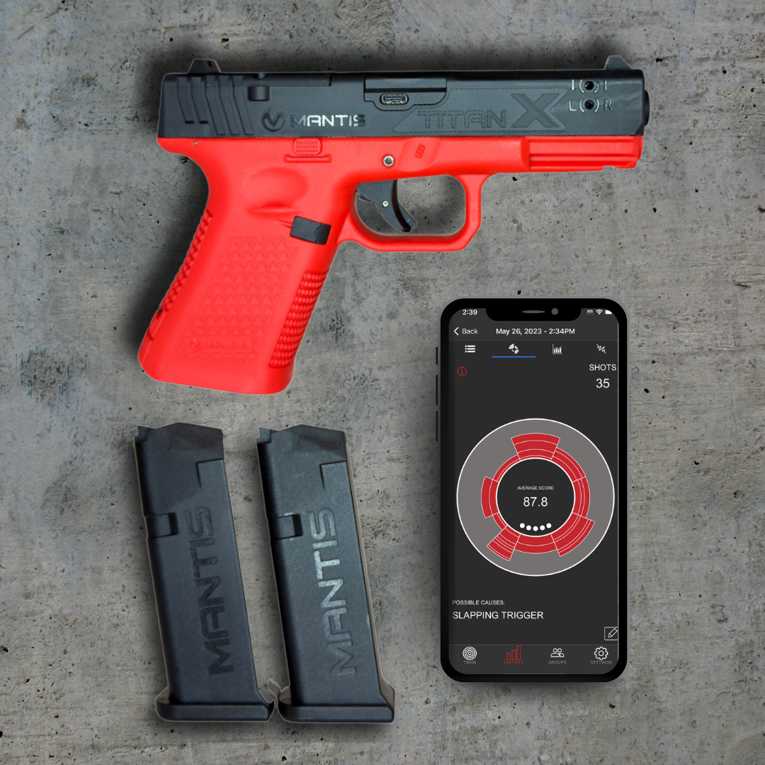 TitanX Smart Laser Training Pistol | Mantis