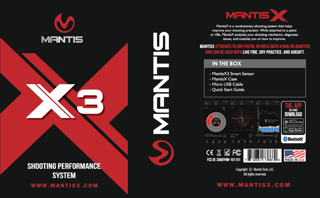 Mantis X3 - Shooting Performance System